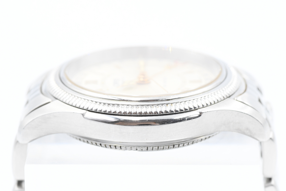 ORIS オリス ポインターデイト Ref.7465 裏スケ 25石 自動巻き(オリス)｜売買されたオークション情報、yahooの商品情報を ...