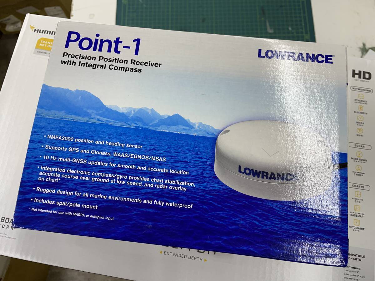 即日発送 LOWRANCE Point 1 NMEA ローランス ポイント ワン ガーミン GPS ヘディングセンサー ポイント1 ...