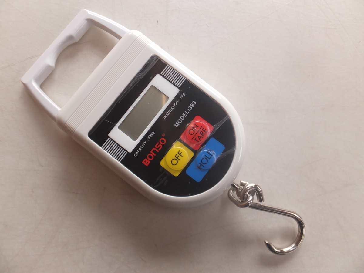 キレイ カスタム BONSO ハンディスケール HANDY SCALE 393-50 CAPACITY 50kg GRADUATION 50g ...