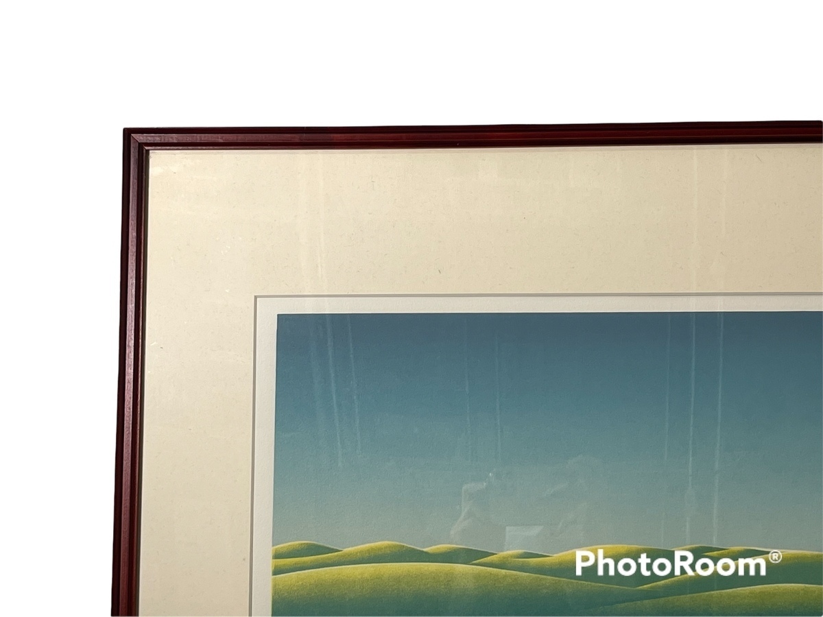 絵画 Daniel Sciora 砂漠 ダニエルスキオラ 風景画 77/175 額縁付 フランス 巨匠 ダニエル スキオラ 鑑定保証書付 ...