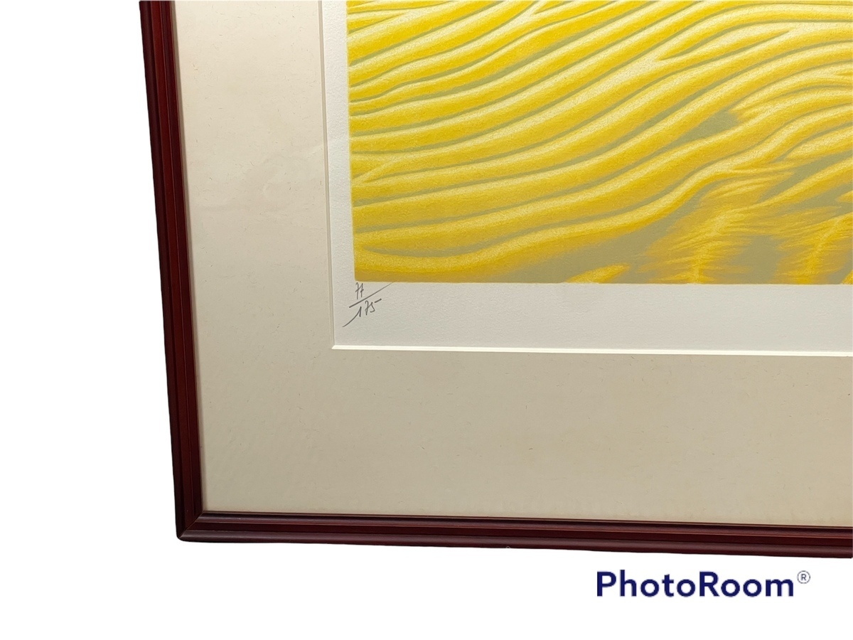 絵画 Daniel Sciora 砂漠 ダニエルスキオラ 風景画 77/175 額縁付 フランス 巨匠 ダニエル スキオラ 鑑定保証書付 ...