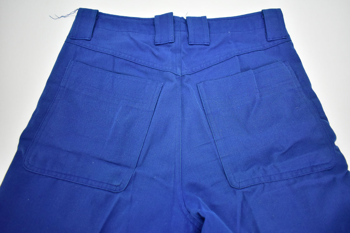 東京電力 TEPCO 制服 夏 作業服 ジャケット SBサイズ ＋ ズボン ウエスト76cm 上下セット 難燃型 作業着 当時物 非売品 ④ ...