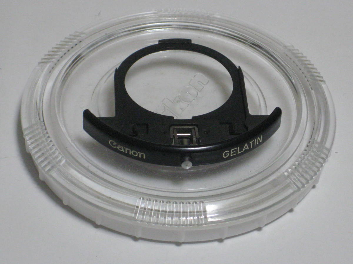 CANON 34mm Drop In Filter Holder Gelatin キャノン 34mm ドロップイン フィルター ホルダー ...