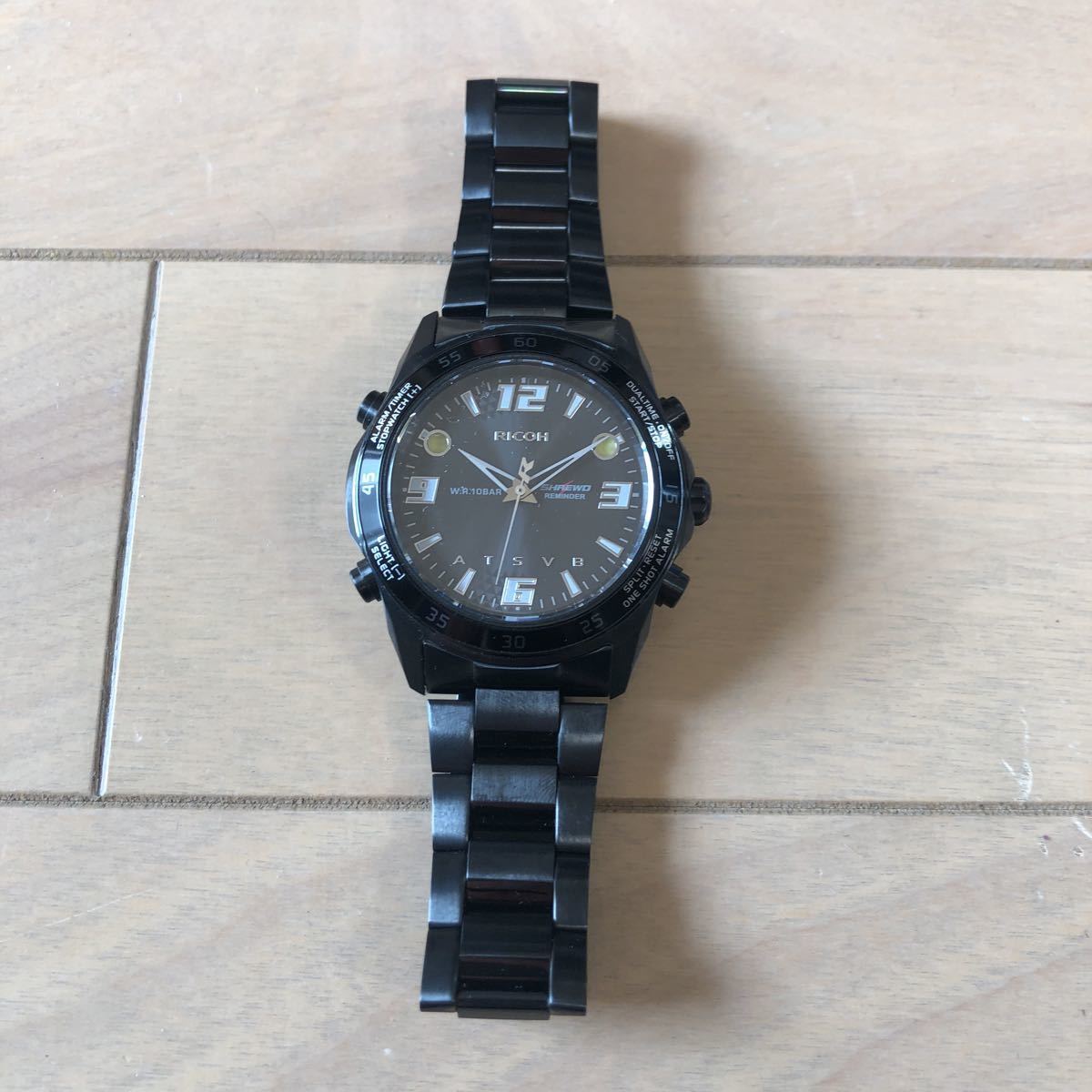 リコー 時計 SHREWD REMINDER 660001-93 多機能腕時計 ライト バイブ(その他)｜売買されたオークション情報 ...