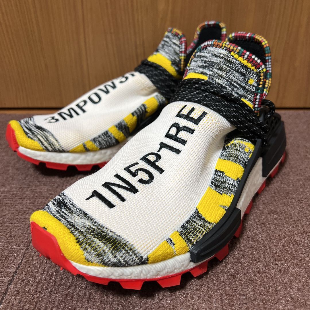 adidas × PHARRELL WILLIAMS NMD HUMAN RACE SOLAR PACK 28.0cm アディダス ヒューマン ...