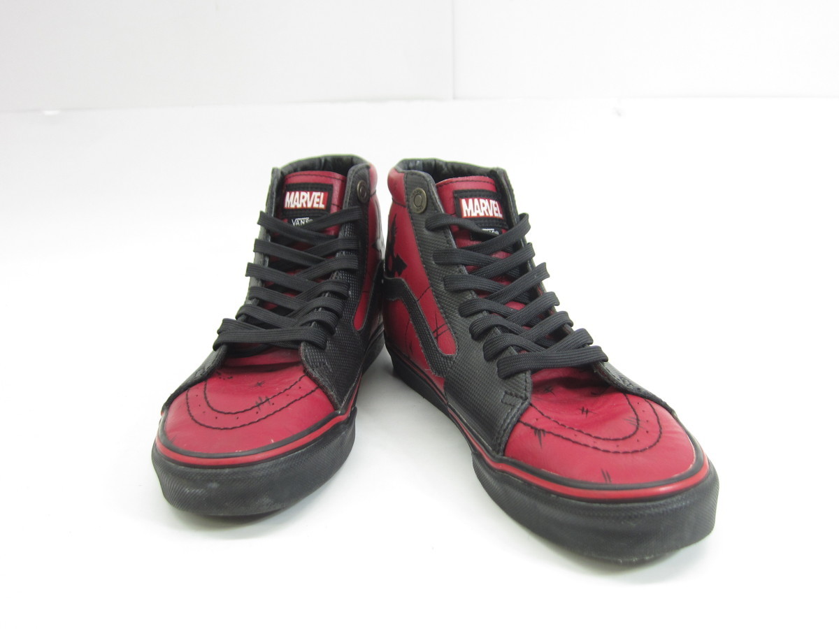 VANS バンス SK8-HI MARVEL DEADPOOL/BLACK US8 26.0cm スニーカー 靴 UT8010(26.0cm ...