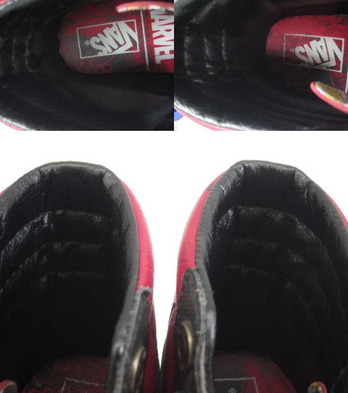 VANS バンス SK8-HI MARVEL DEADPOOL/BLACK US8 26.0cm スニーカー 靴 UT8010(26.0cm ...