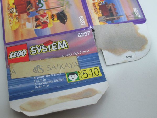 LEGO 6237 レゴ ブロック 知育 南海の勇者シリーズ Pirates Plunder 海賊 宝箱 フィグ 廃盤品 宝箱と人形 ...