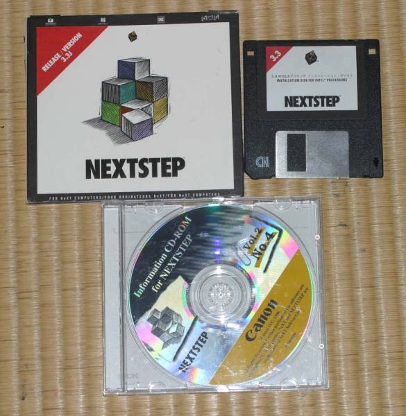 NEXTSTEP 3.3J CD-ROM INTEL版インストーラー付(68k)｜売買されたオークション情報、yahooの商品情報をアーカイブ公開 - オークファン（aucfan.com）