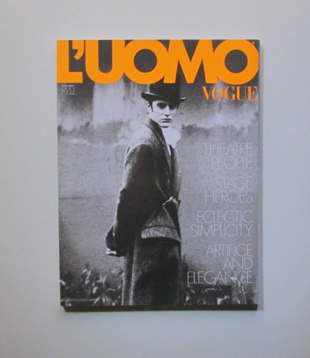 L'UOMO VOGUE ルオモ ヴォーグ 1996年 n.276 洋雑誌 Bruce Weber/Deborah Turbeville ...
