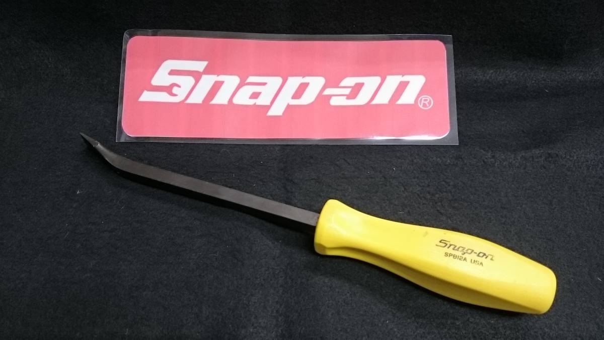 ＜15044＞ Snap-on スナップオン プライバー バール SPB12A USA イエロー(バール、てこ)｜売買されたオークション情報、yahooの商品情報をアーカイブ公開 ...