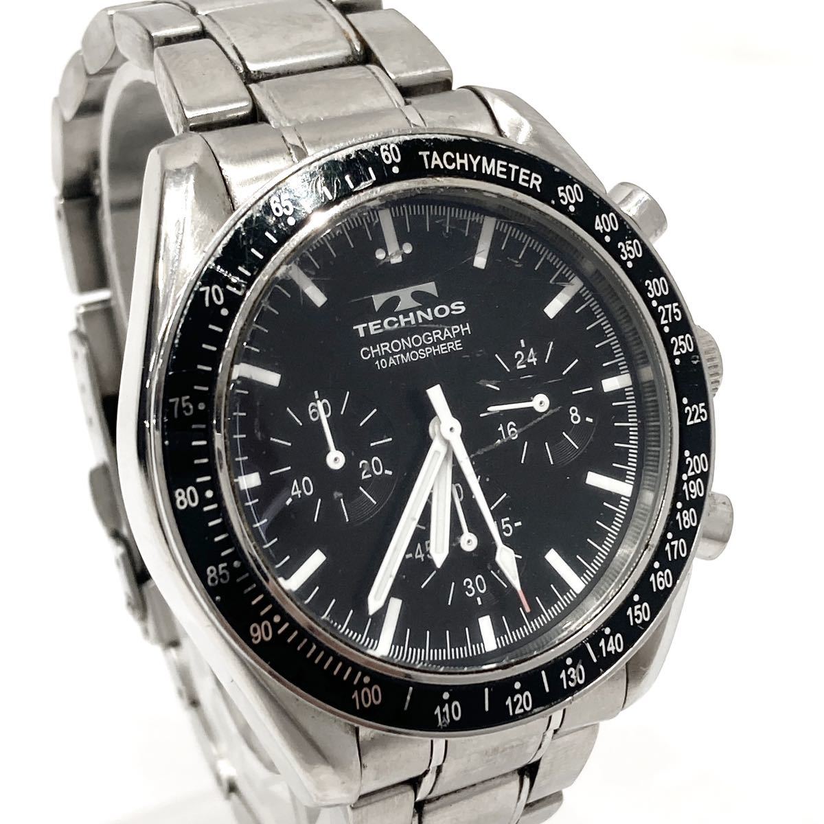 TECHNOS テクノス クロノグラフ T4146 腕時計 クォーツ alpひ0405(テクノス)｜売買されたオークション情報、yahooの ...