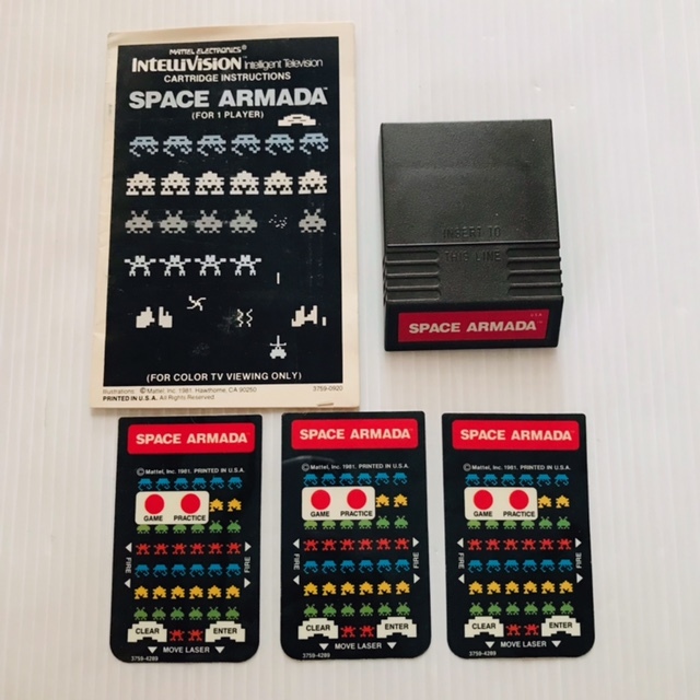 Intellivision インテレビジョン SPACE ARMADA カートリッジ スペースアルマダ レトロ ゲーム(その他)｜売買されたオークション情報、yahooの商品情報をアーカイブ ...