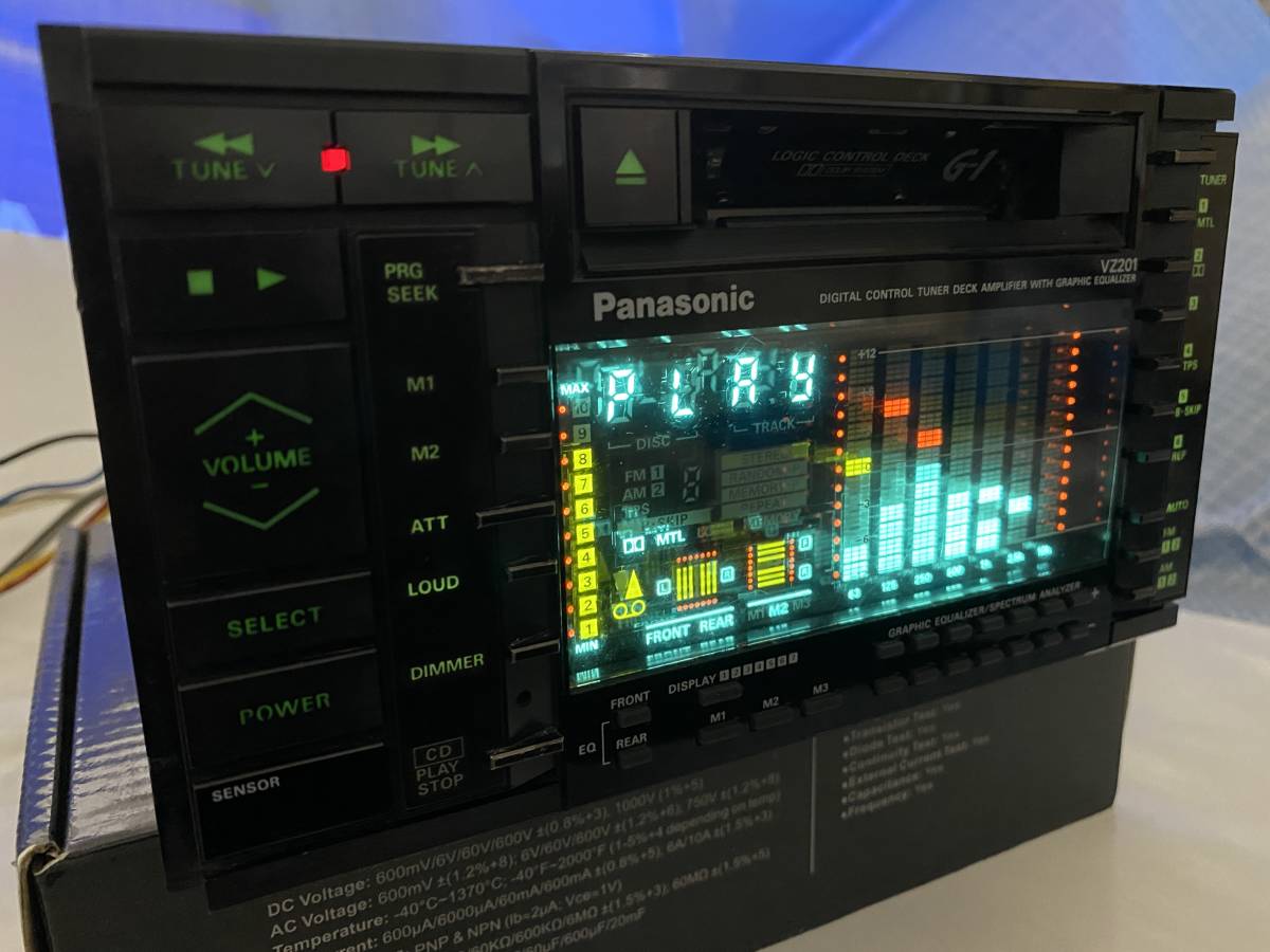 VZ201D PANASONIC G－1 グラフィックモンスター 作動品(テープデッキ)｜売買されたオークション情報、yahooの商品情報を ...