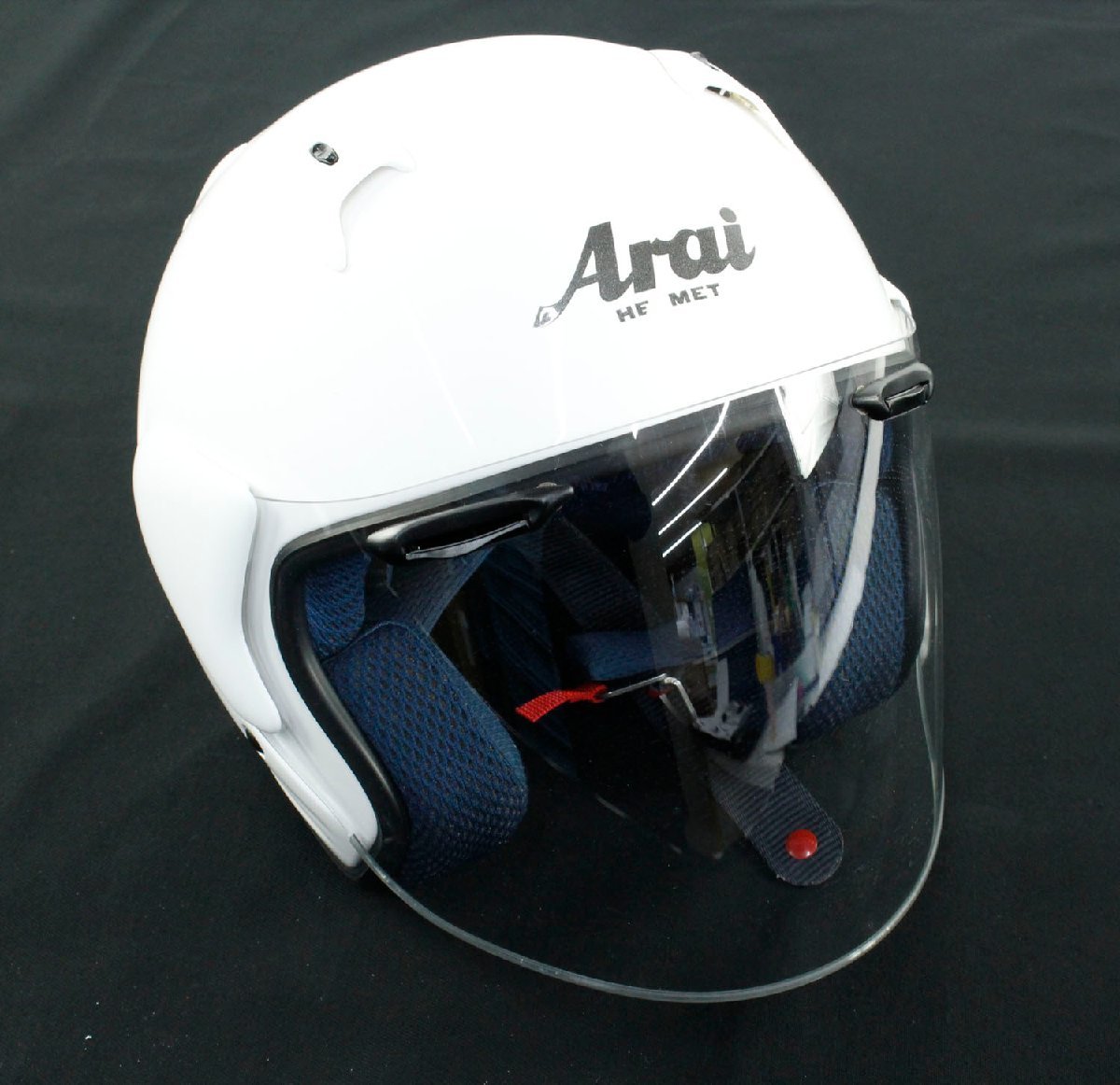 現状品 Arai SZ Light アライ シールド付きオープンフェイス バイク用ヘルメット ホワイト 51.53cm”(子ども用)｜売買されたオークション情報、yahooの商品情報を ...