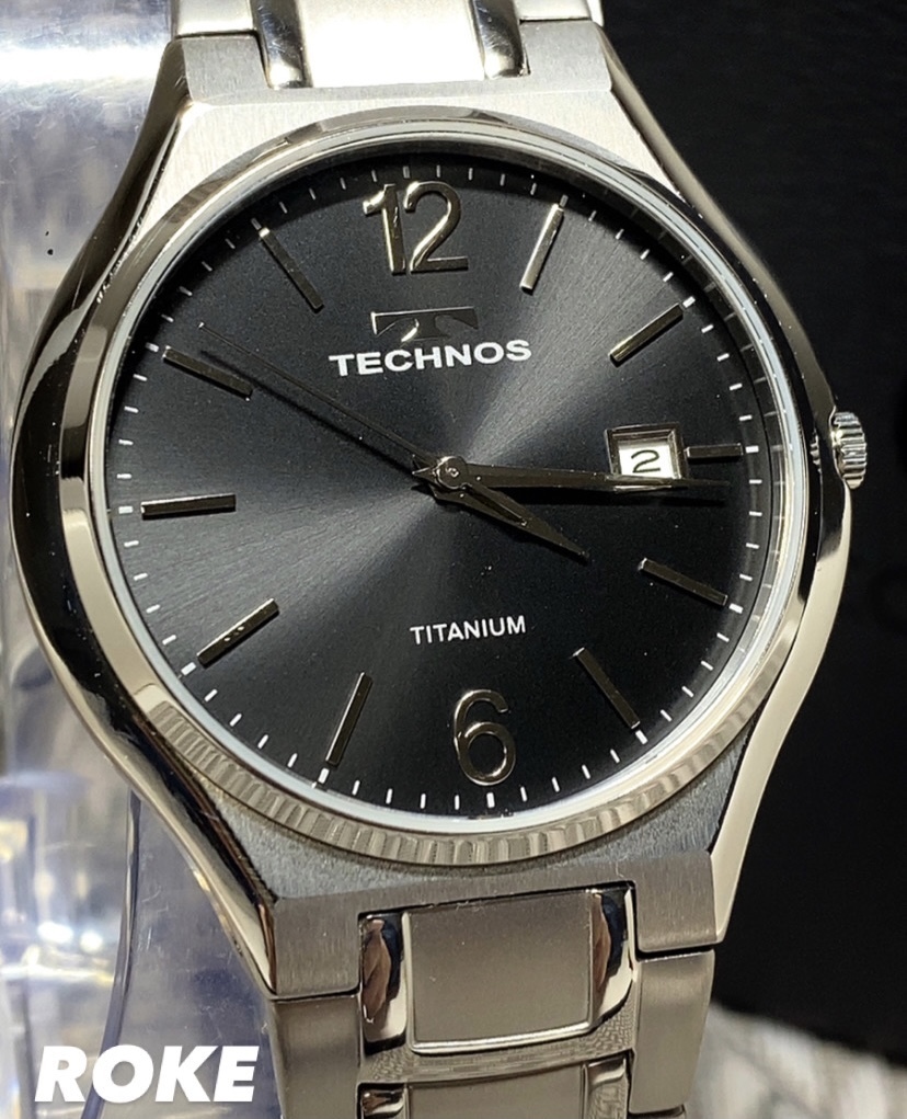 2022新作 テクノス TECHNOS 正規品 腕時計 オールチタン製 ビジネスウォッチ シンプル 日本製クオーツ カレンダー ブラック(テクノス)｜売買されたオークション情報、yahooの ...