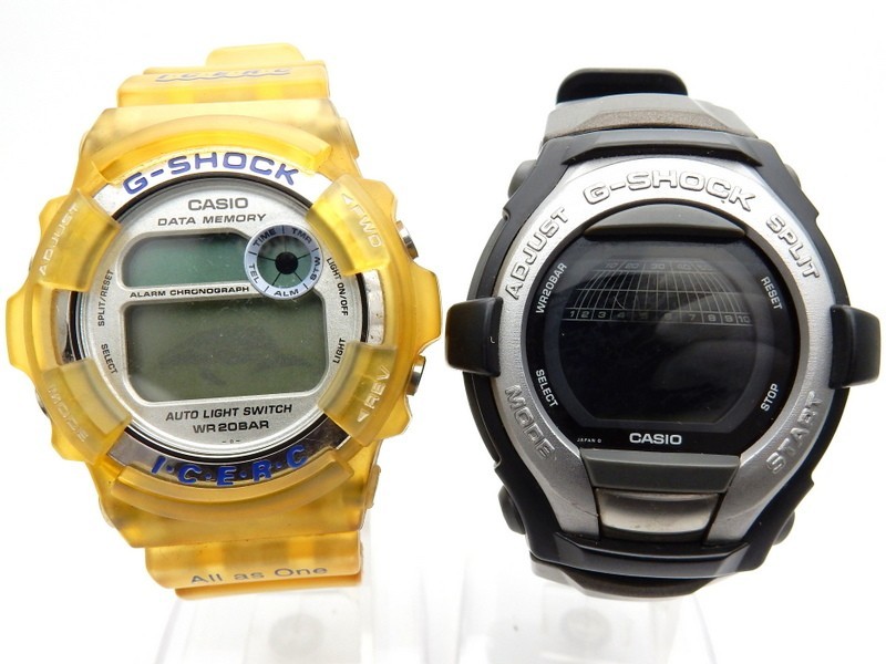 1円スタート 腕時計 2点セット CASIO カシオ G-SHOCK 1845 DW-9200K 第7回 イルクジ/1595 GT-001 ...