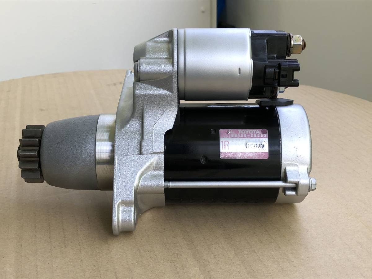 トヨタ純正 DENSO スターターモーターセルモーター 品3Nにて 1R 28100-28052 428000-3090 AZR60/65G ...