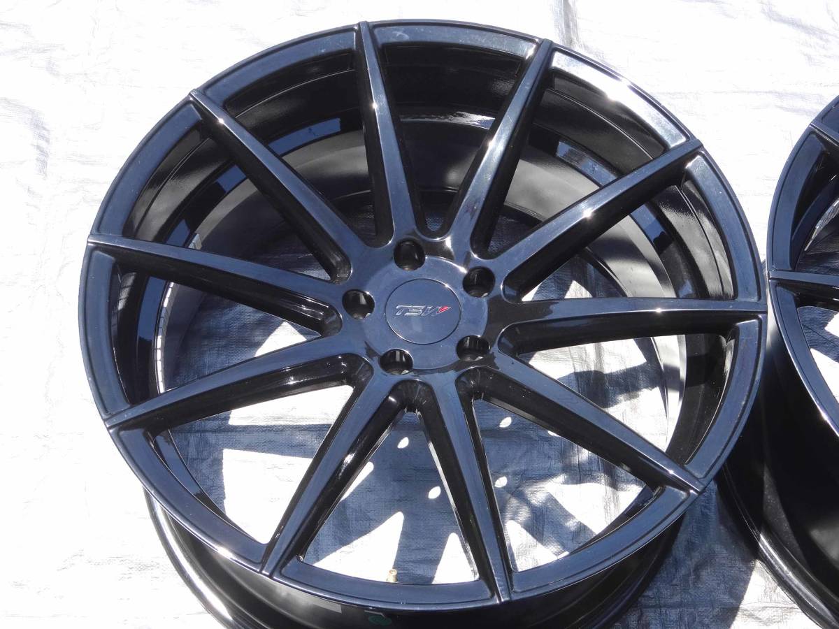 USホイール TSW クリプス 22インチ 9J +35 10.5J +35 定価38万円 Φ76.1mm Clypse グロスブラック 検 ...