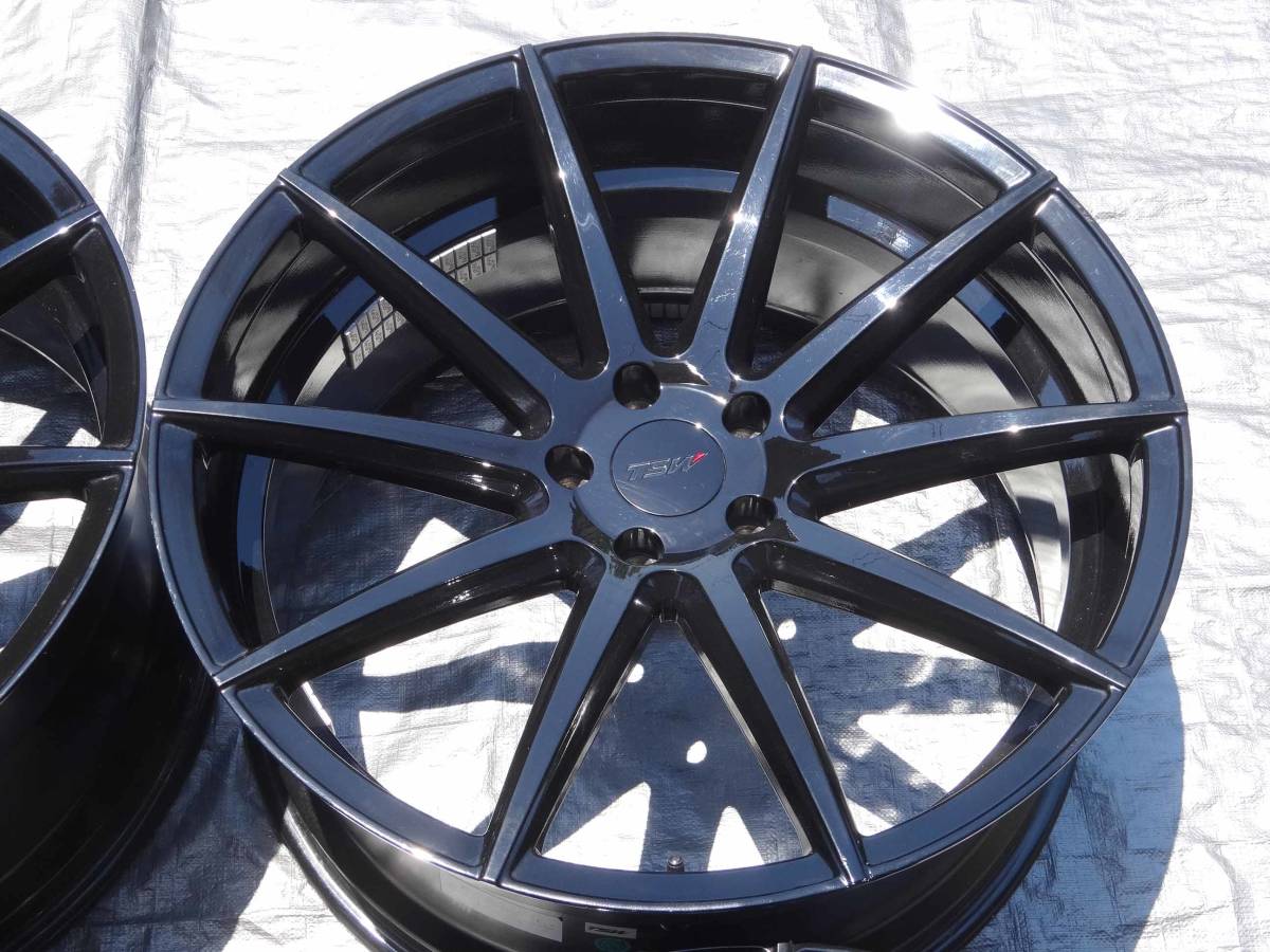 USホイール TSW クリプス 22インチ 9J +35 10.5J +35 定価38万円 Φ76.1mm Clypse グロスブラック 検 ...