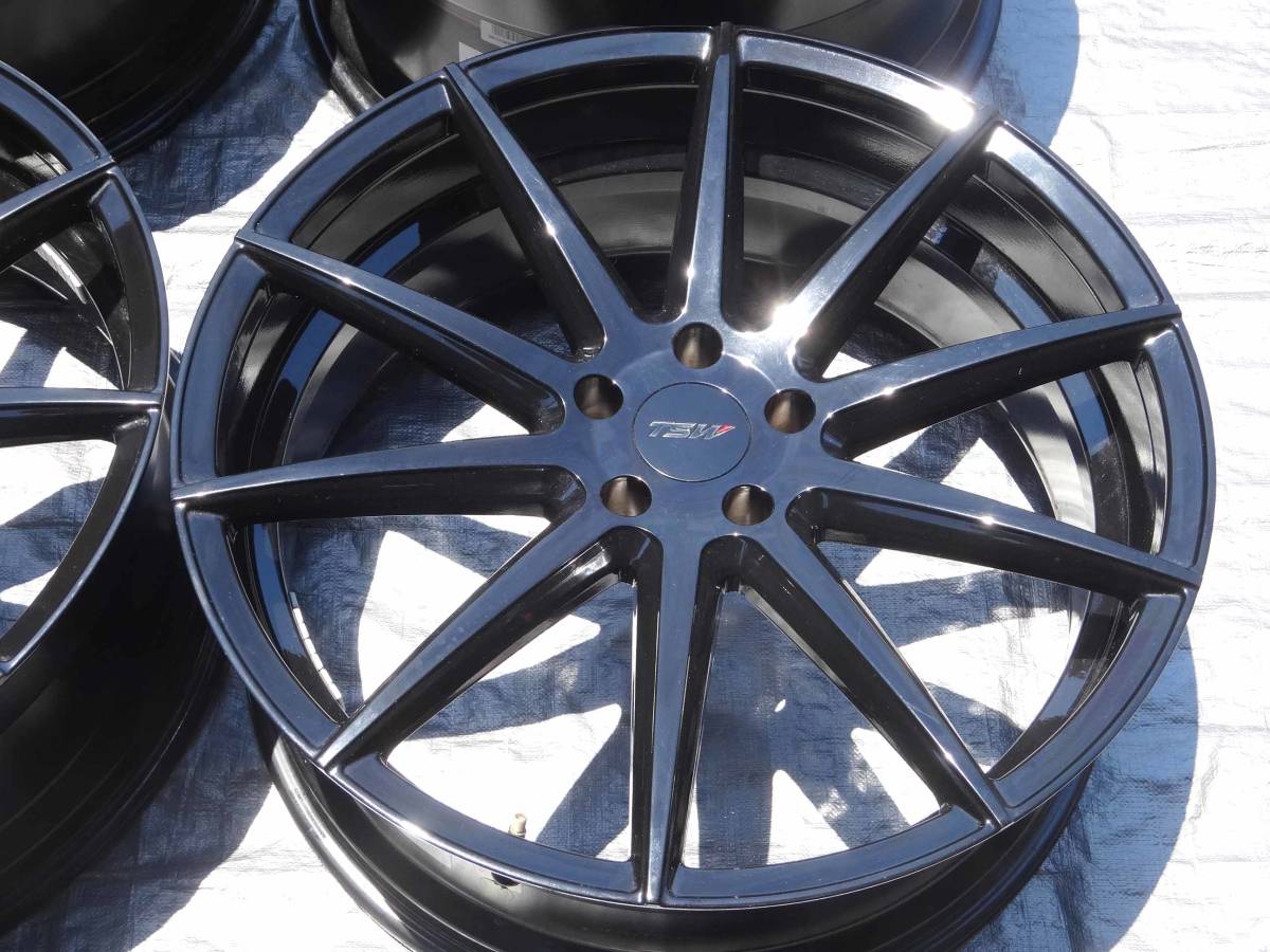 USホイール TSW クリプス 22インチ 9J +35 10.5J +35 定価38万円 Φ76.1mm Clypse グロスブラック 検 ...