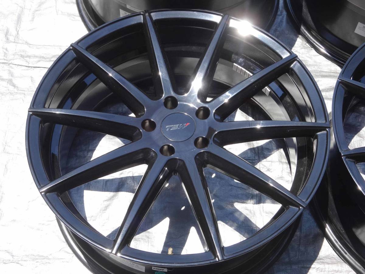 USホイール TSW クリプス 22インチ 9J +35 10.5J +35 定価38万円 Φ76.1mm Clypse グロスブラック 検 ...