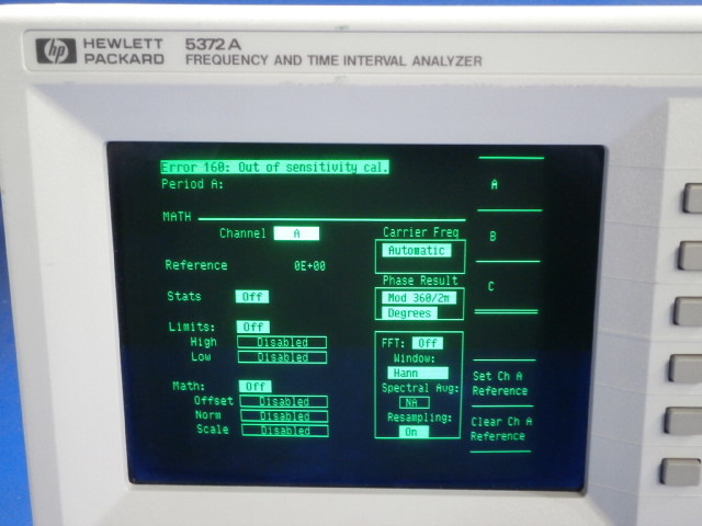 hp 5372A FREQUENCY AND TIME INTERVAL ANALYZER(アマチュア無線)｜売買されたオークション情報 ...