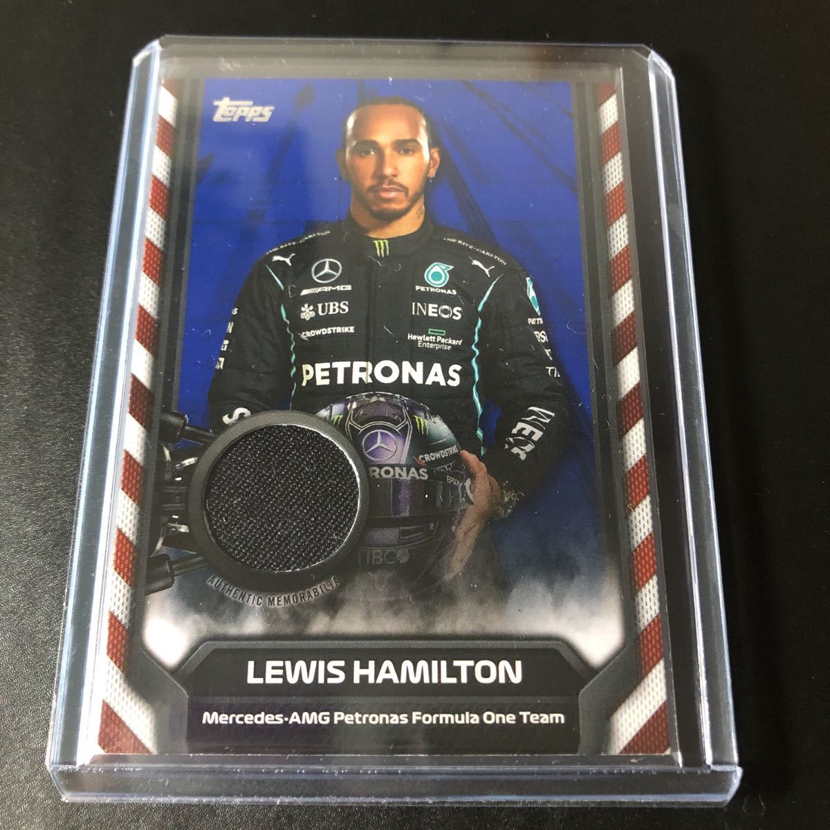 2021 Topps Formula 1 Racing F1 Relics LEWIS HAMILTON /99 45/99 ルイス ...