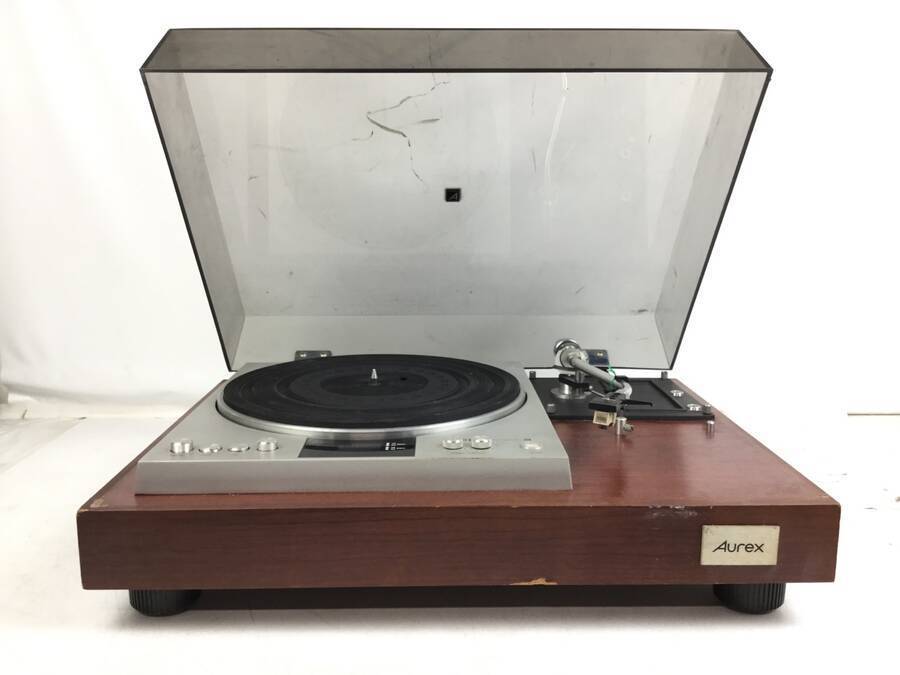 Aurex SR-410 カートリッジ TECHNICS/442C付き レコードプレーヤー 現状品(本体)｜売買されたオークション情報 ...