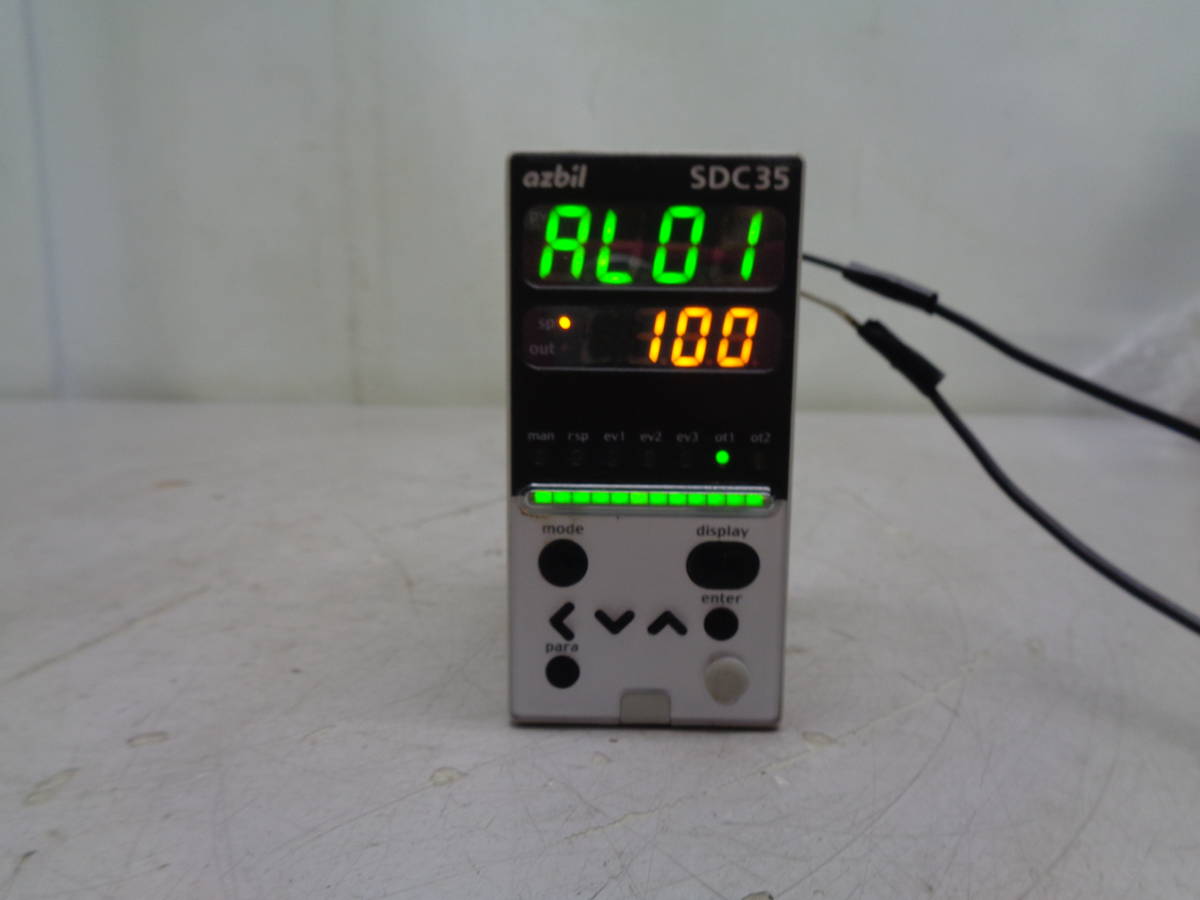 MK5310 azbil 山武 SDC35 デジタル指示調節計 C35TC0UA1200(その他)｜売買されたオークション情報、yahooの ...