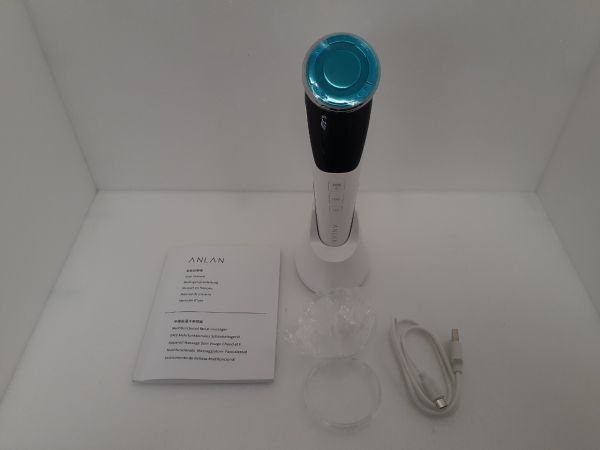 SZ662-0607-106 ANLAN EMS facial massager ALDRY06-02 多機能 温冷 美顔器 マッサージ器 セルフエステ(フェイスケア)｜売買されたオークション ...