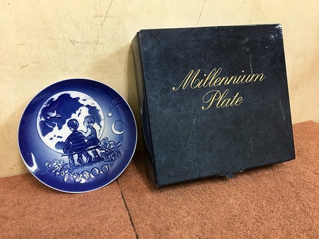 SQE07732世 ロイヤルコペンハーゲン MILLENNIUM PLATE ミレニアムプレート 直接お渡し歓迎(ロイヤルコペンハーゲン ...