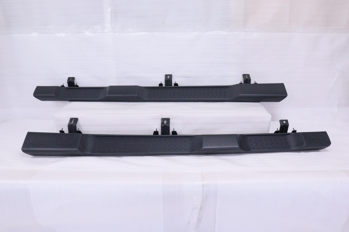 16-2372 JK ジープ ラングラー 左右サイドステップ アンリミテッド 55397414AD/55397415AD 素地 クライスラー ...