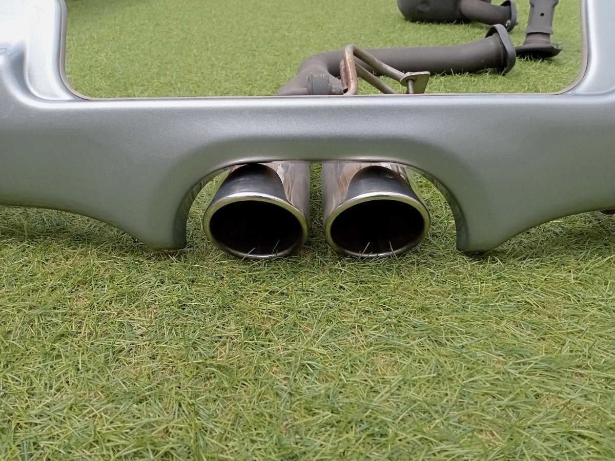 NCP91 ヴィッツRS後期専用 MODELLISTA モデリスタ マスターキット センタースポーツマフラー&スポーツガーニッシュ リア ...