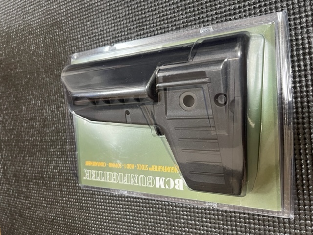 実物 BCM GUNFIGHTER STOCK MOD 1 SOPMOD COMPARTMENT ストック BPRE BLACK POWDER ...