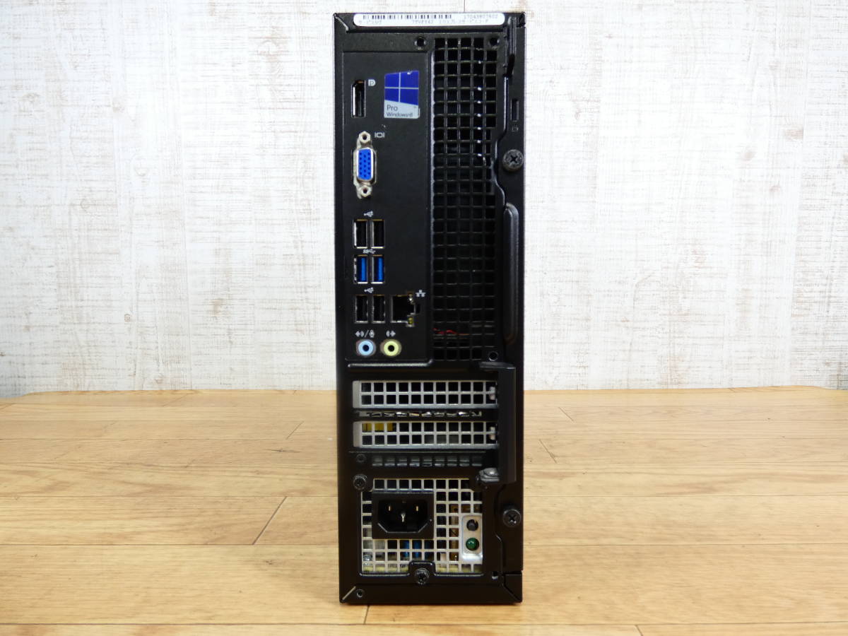 DELL D08S デスクトップPC OPTIPLEX 3020 Celeron-G1840 2.80GHz/RAM:4GB/HDD無し ...