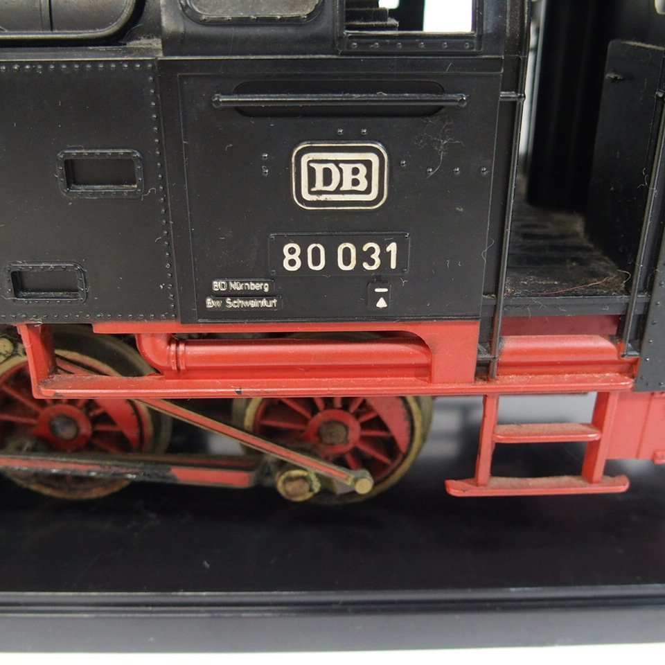 f002 F4 メルクリン Mrklin DB 80 031 Gゲージ 鉄道模型 蒸気機関車 外国車両 全長約33.5cm ドイツ製 ジャンク ...