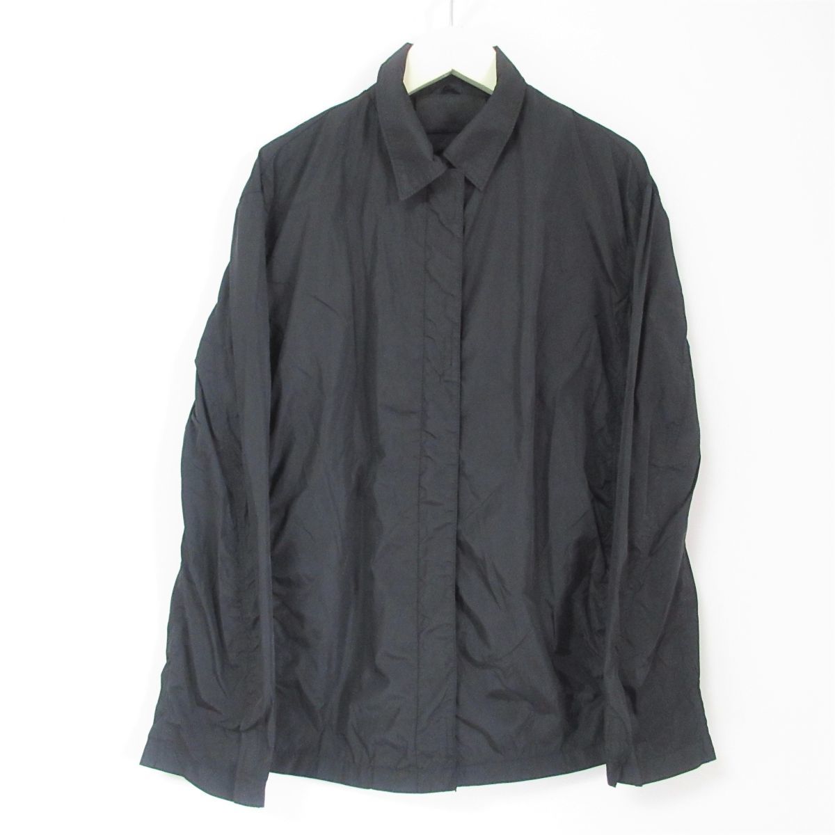 ヴィンテージ PRADA プラダ ジップアップ ナイロン ジャケット ブルゾン 42 黒 ブラック 072(ジャンパー、ブルゾン)｜売買されたオークション情報、yahooの商品情報をアーカイブ ...