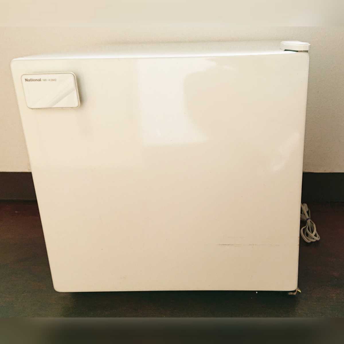 み 1ドア冷蔵庫49L ナショナル NR-A5M2 レトロ ビンテージ 業務用 家電 コンパクト 1人用 ミニ冷蔵庫(100リットル未満 ...