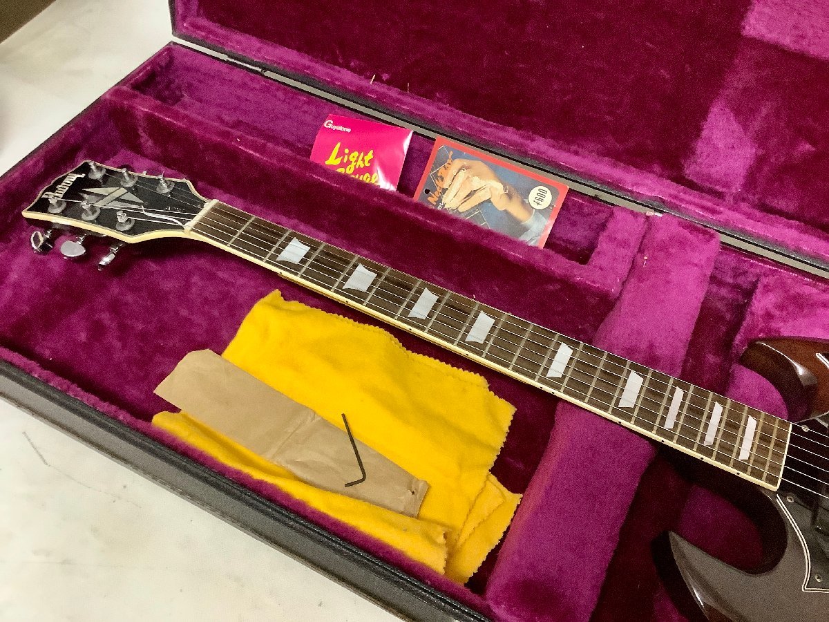 1円スタート バーニー BURNY FERNANDES FSG-80 なP-90＋板バネアーム SGモデル 現状品 ヴィンテージ ...