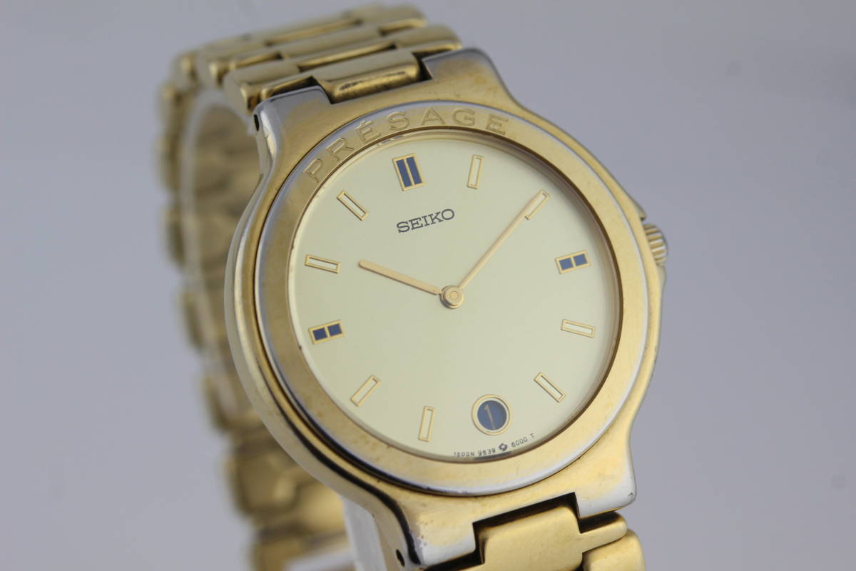SEIKO PRESAGE セイコー プレサージュ メンズ 9539-6000 ジャンク(セイコー)｜売買されたオークション情報、yahooの ...