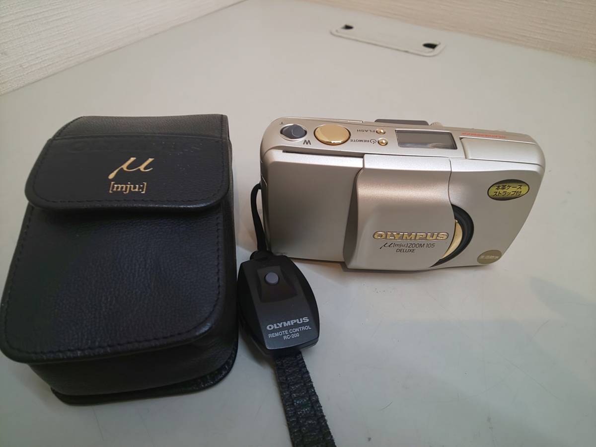 18746 OLYMPUS μ ZOOM 105 deluxe(コンパクトカメラ)｜売買されたオークション情報、yahooの商品情報を ...