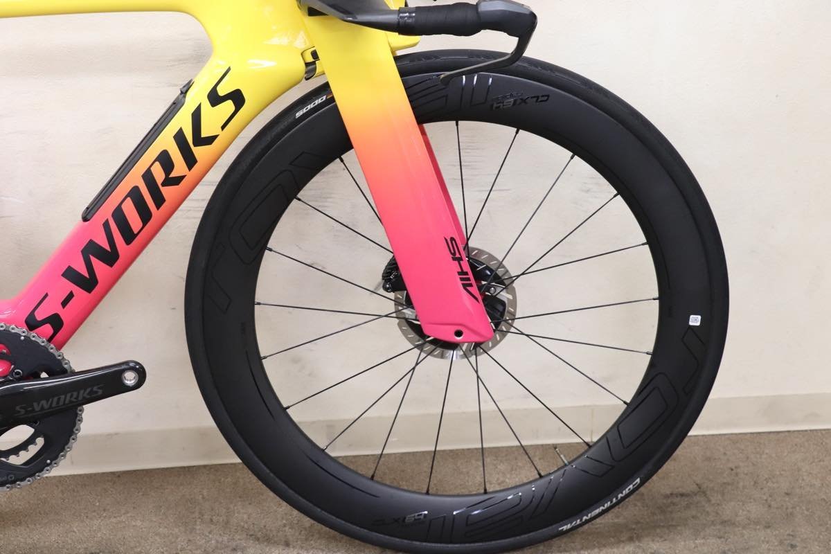 TTバイク S-WORKS エスワークス SHIV DISC ROVAL RAPIDE CLX 64 SHIMANO DURA-ACE ...
