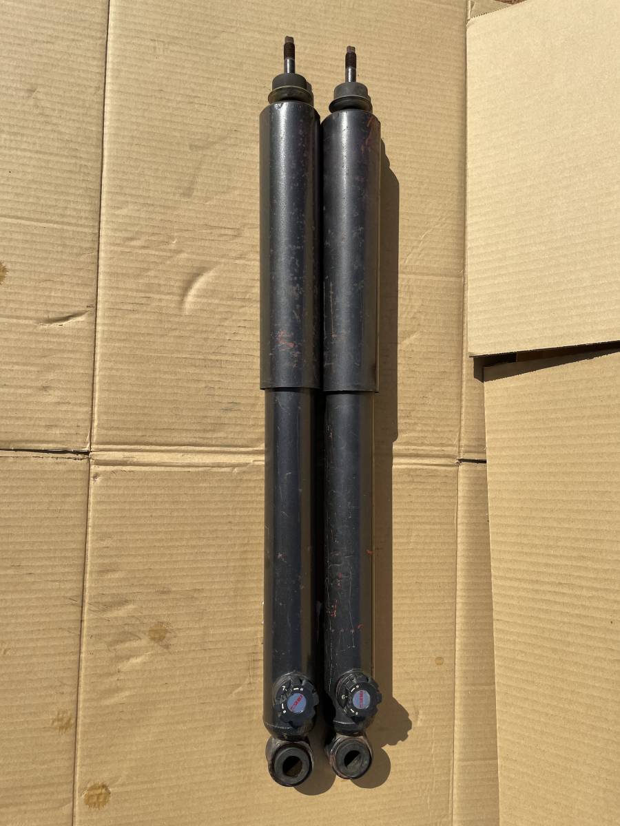 AE86 COLUS 碓氷スペシャル リアショック アブソーバー 8段調整 コルス 碓氷峠 サス ダンパー レビン トレノ 当時物 車高調 ...