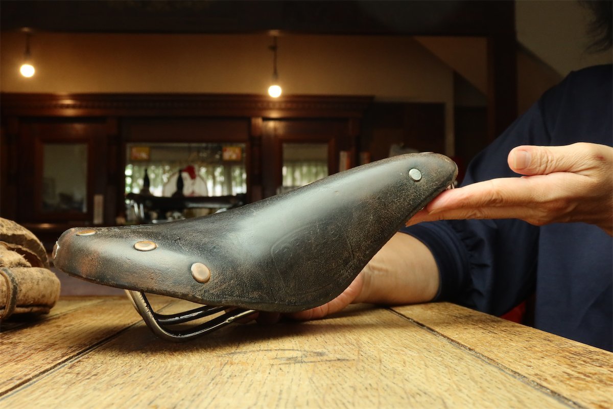 IDEALE 92 イデアル レザーサドル PEUGEOT LOOK VITUS ALEX SINGER MAVIC TOEI ALPS ...