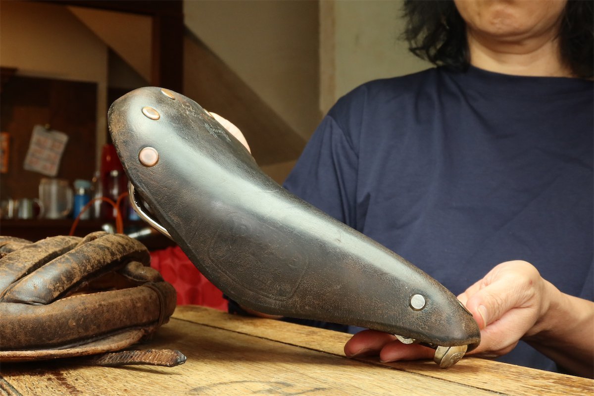 IDEALE 92 イデアル レザーサドル PEUGEOT LOOK VITUS ALEX SINGER MAVIC TOEI ALPS ...