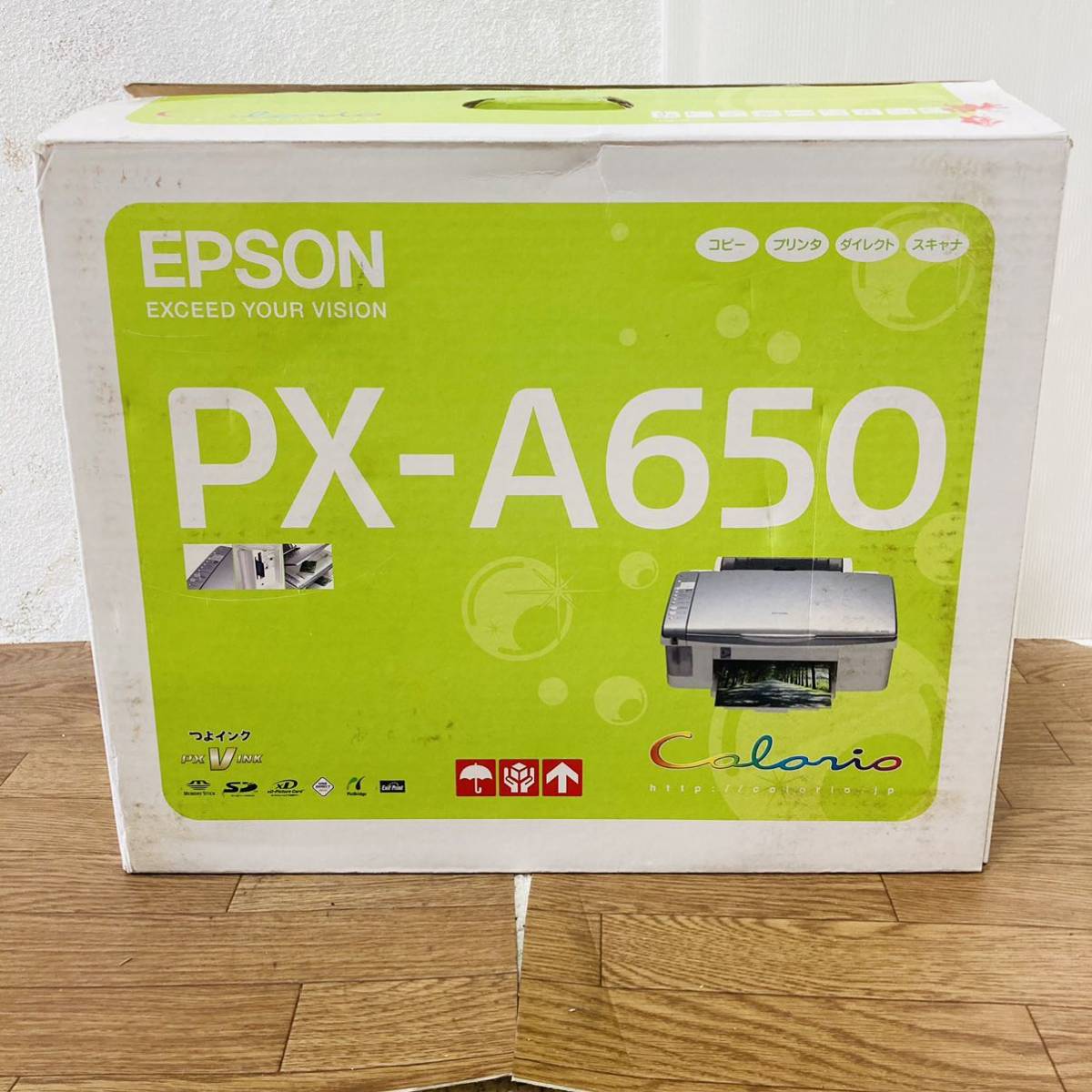 EPSON エプソン カラリオ PX-A650インクジェットプリンター 汚れ有り(エプソン)｜売買されたオークション情報、yahooの商品情報をアーカイブ公開 - オークファン（aucfan.com）