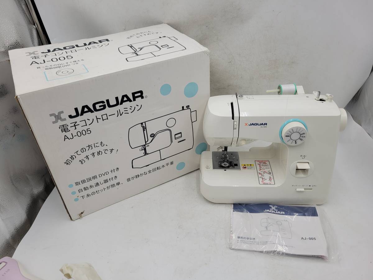 JAGUAR/ジャガー AJ-005 ミシン 電子 速度 制御 ミシン(ジャガー)｜売買されたオークション情報、yahooの商品情報を ...