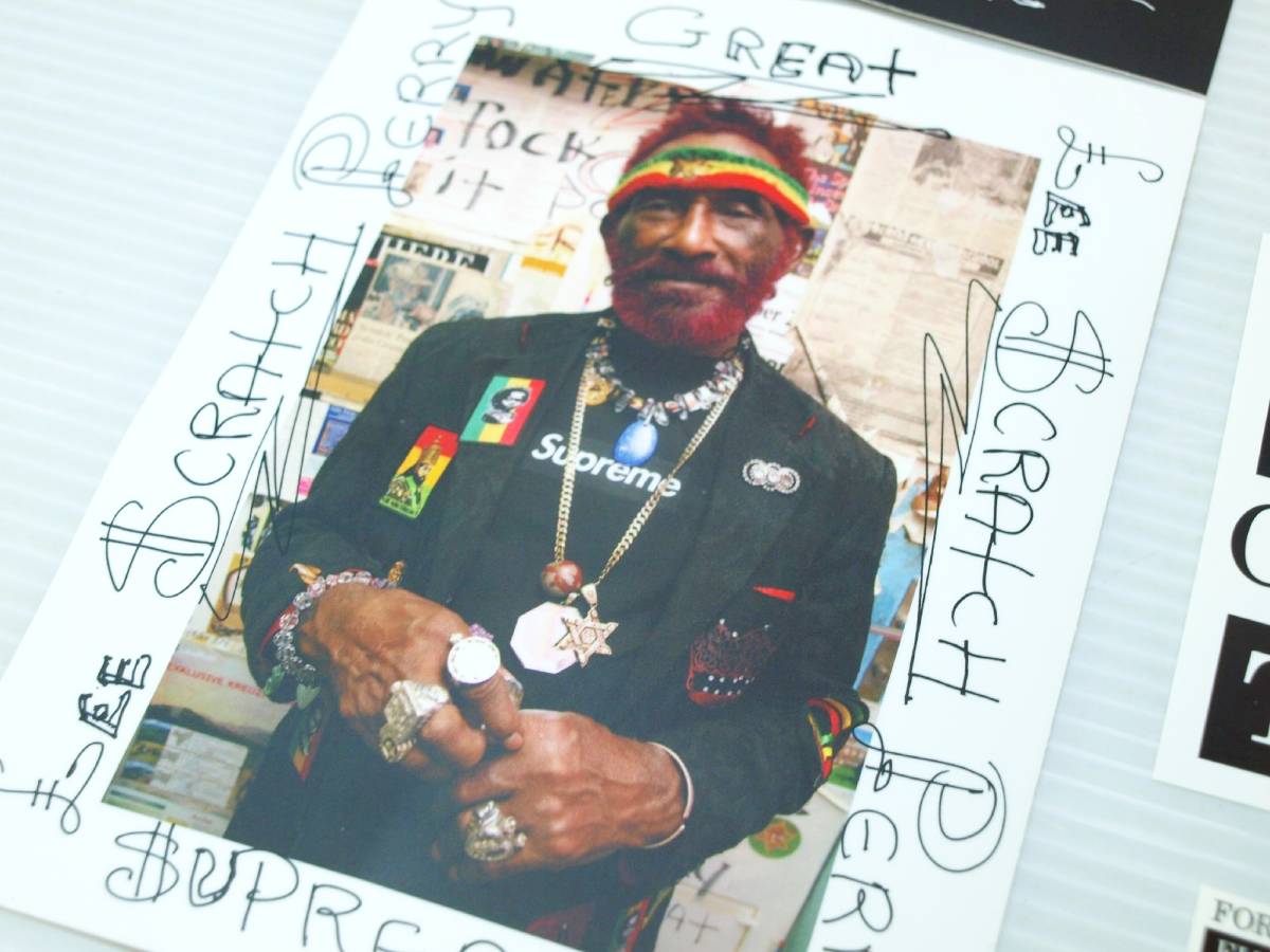 Supreme シュプリーム Lee Scratch Perry Motion Logo For All The Fucked Up ...
