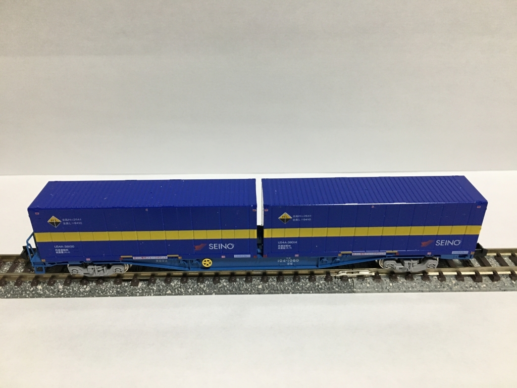 TOMIX コキ104-1080朗堂 西濃運輸31ftコンテナU54A-38014 -38100搭載貨車-455(貨物列車)｜売買されたオークション情報、yahooの商品情報をアーカイブ公開 ...